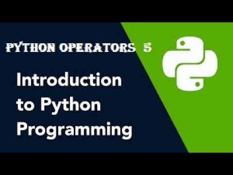 Python Operators Youtube