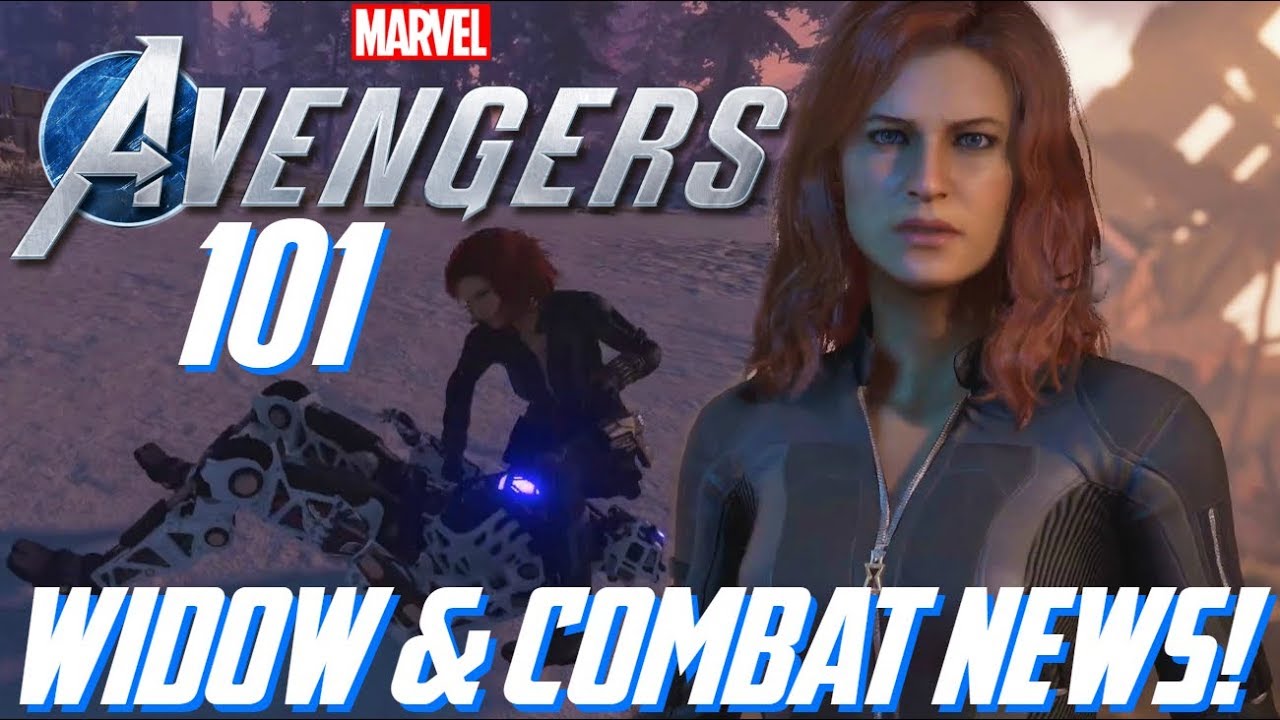Marvel S Avengers 101 New Black Widow Gameplay Footage Hero Combat