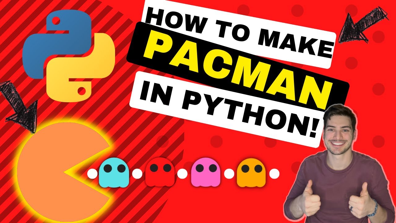 How To Make Pac Man In Python Youtube