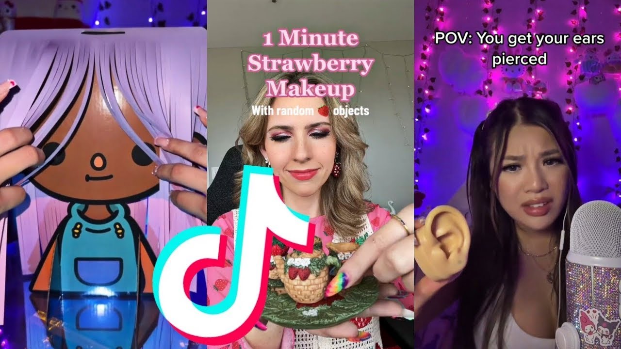 Asmr Tiktoks Tiktok Compilation Youtube