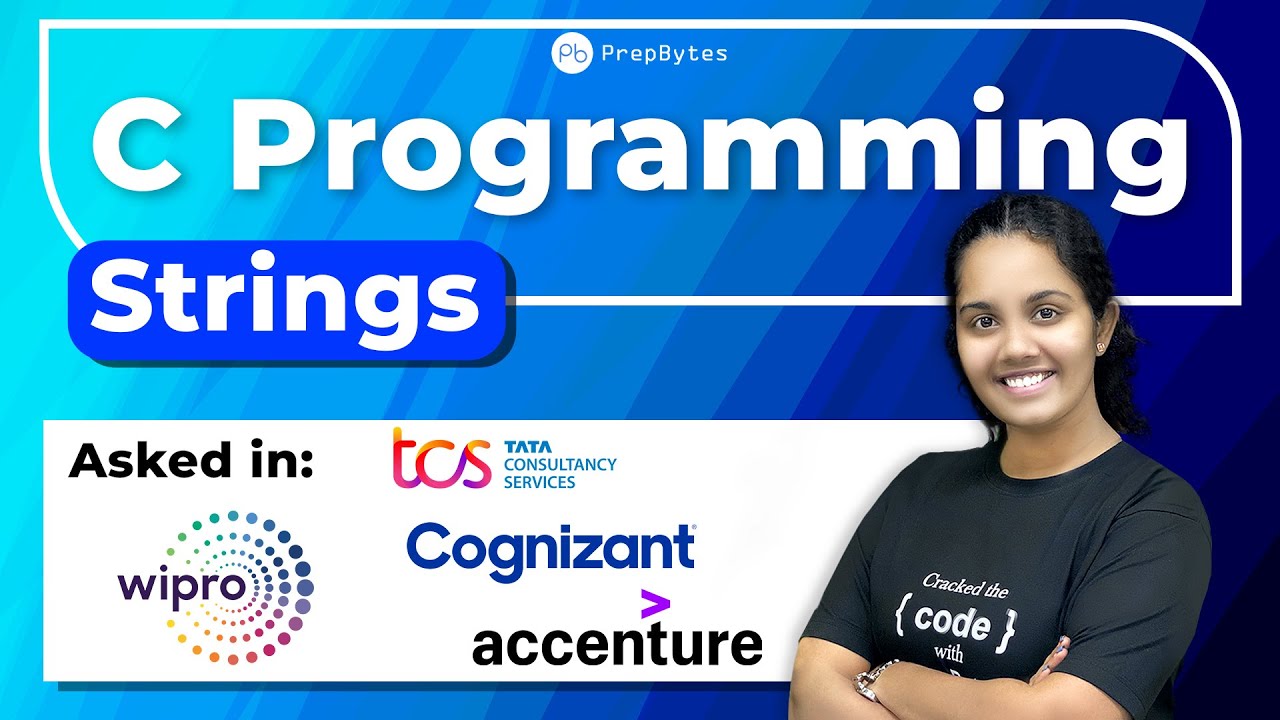 Strings In C Ace Your Coding Interviews 1 Youtube
