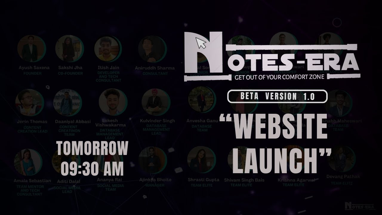 Introducing Notes Era Let S Get Out Of Your Comfort Zone Youtube