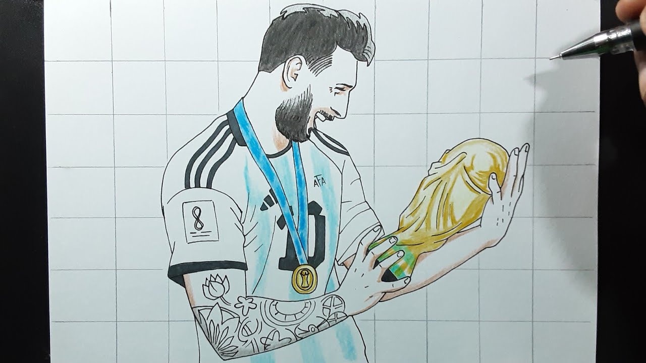 How To Draw A World Cup Easy At Jesse Richardson Blog