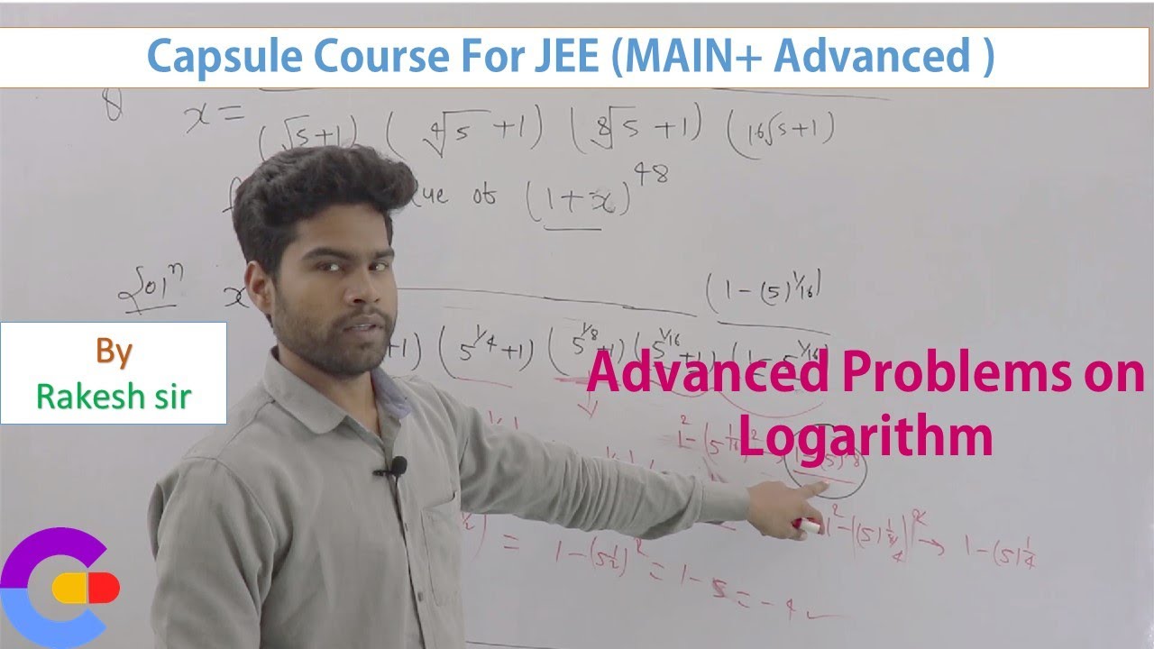 Advanced Problems On Logarithm For Jee Main Advanced