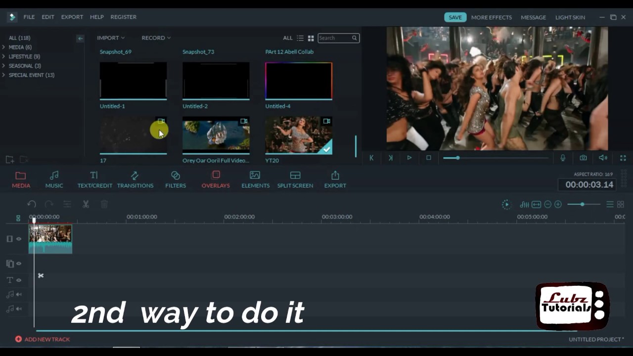 How To Add Borders Or Frames In Filmora Youtube