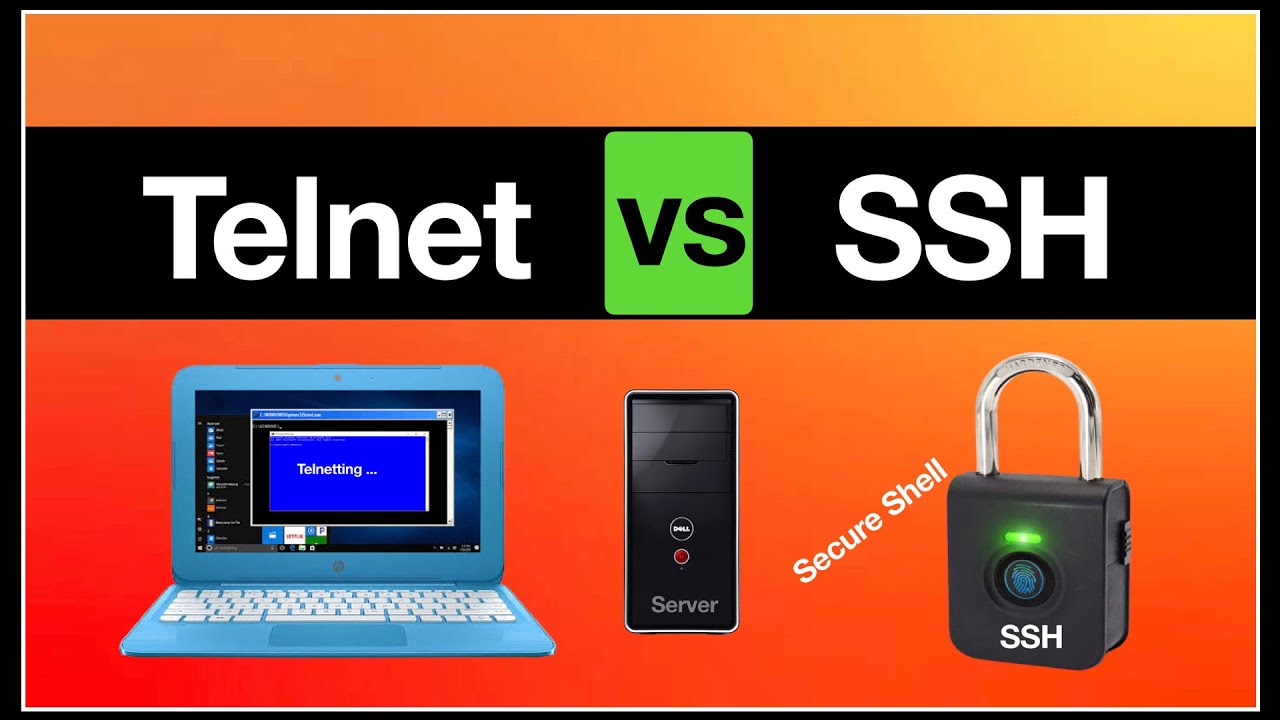 Telnet Vs Ssh Difference Explained Youtube