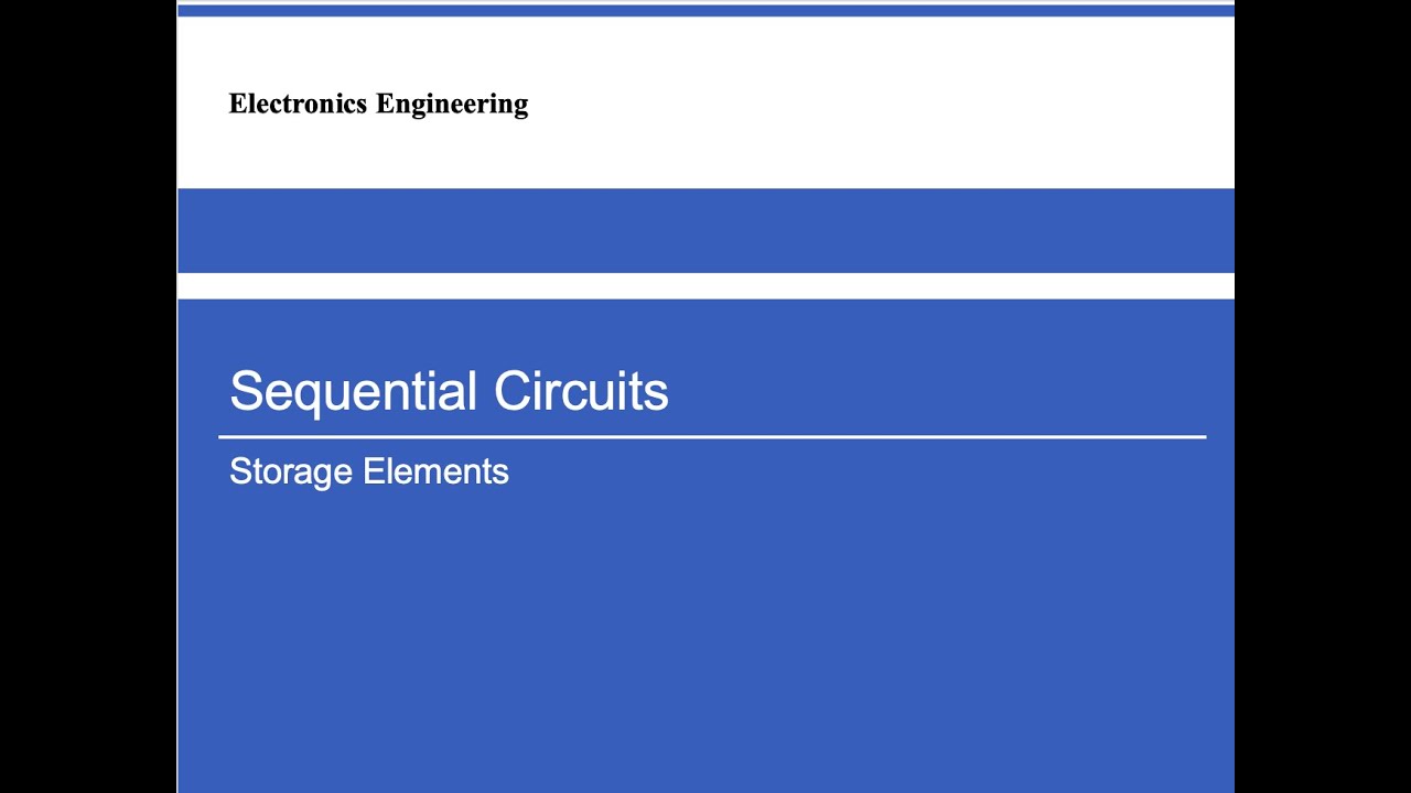 Sequential Circuits Youtube