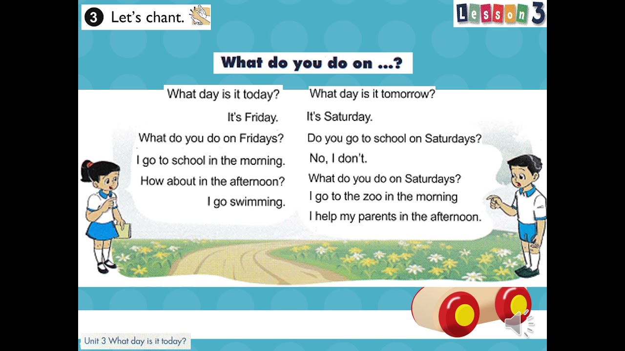 Class 4 Unit 3 Lesson 3 Youtube