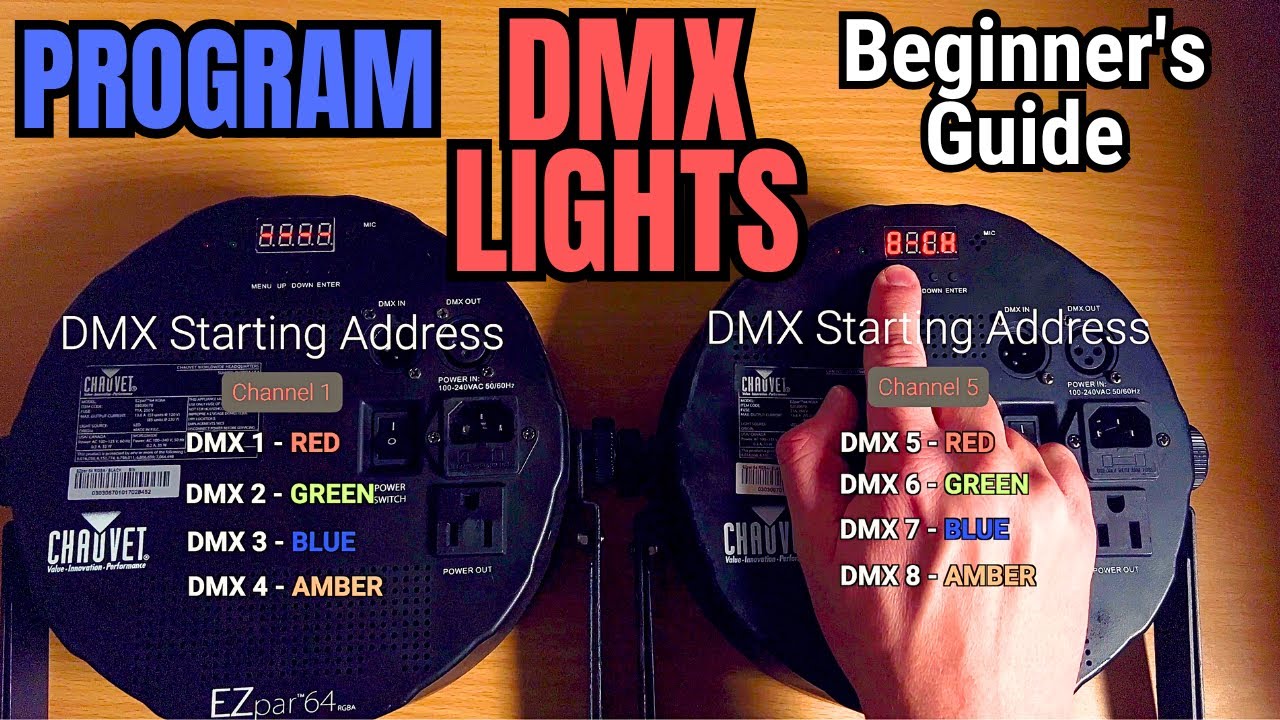 Dmx Channels Explained At Fred Rollins Blog