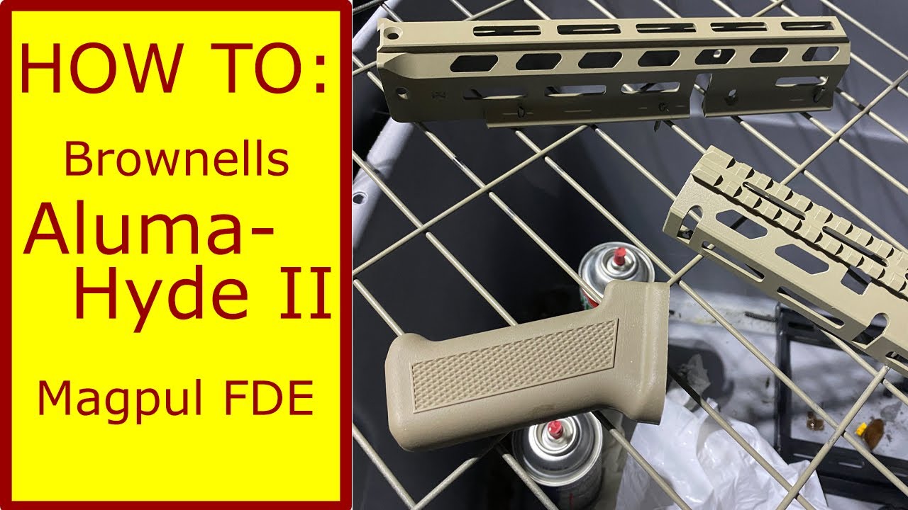 How To Brownells Aluma Hyde Ii Magpul Fde Youtube
