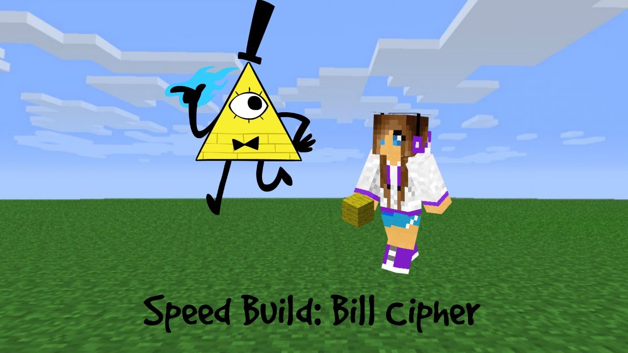 Gravity Falls Bill Cipher Ll Speed Build Youtube