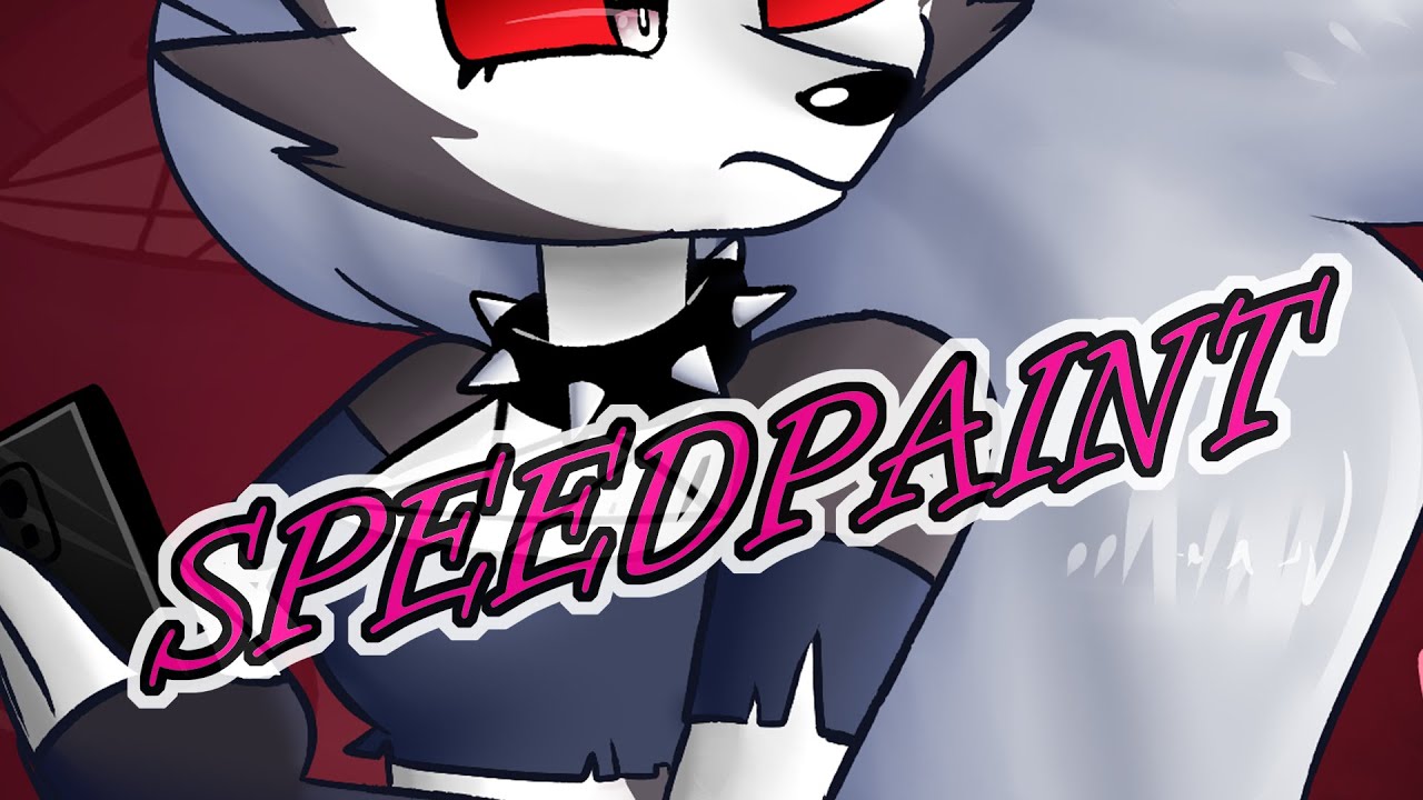 Speedpaint Loona Helluva Boss Fanart Youtube