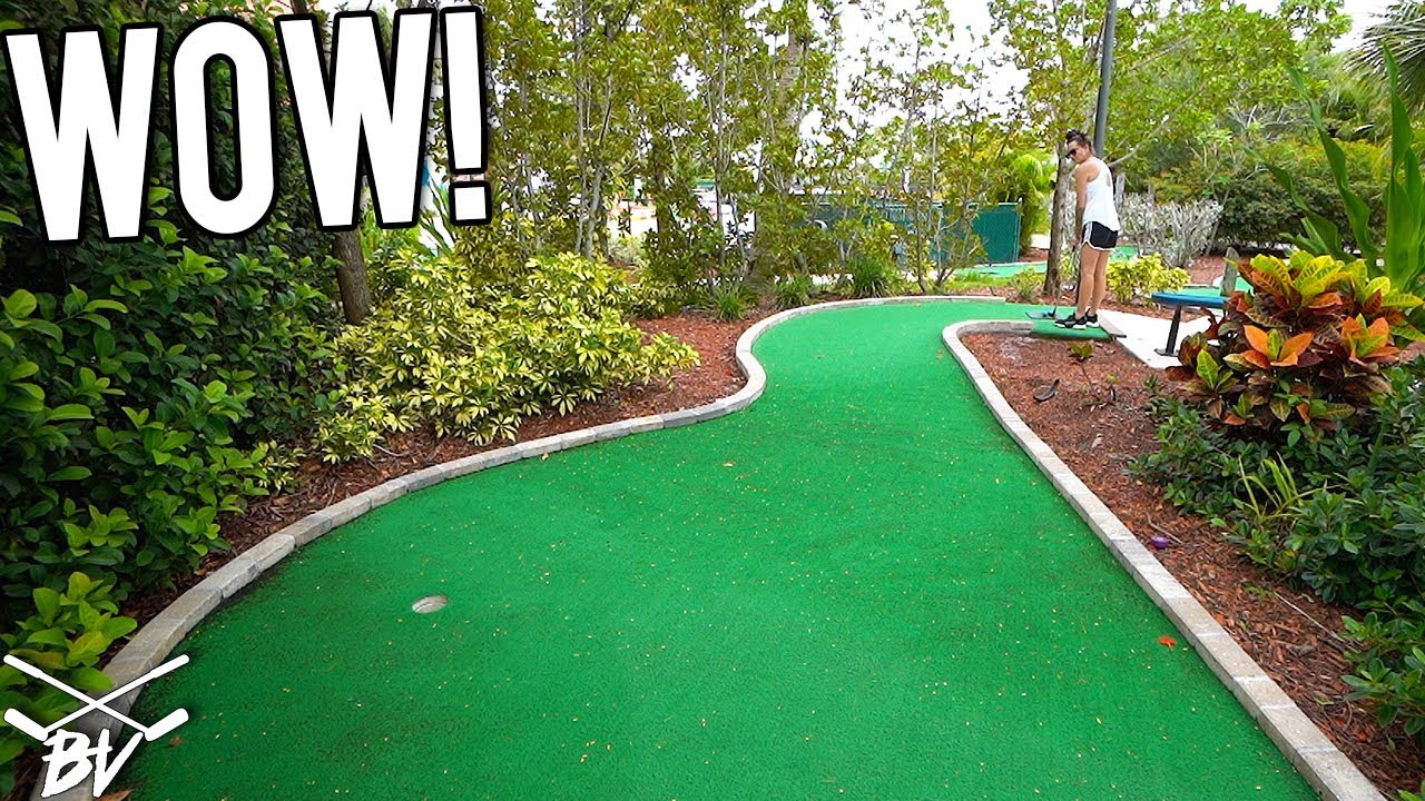They Made This Mini Golf Course Impossible To Get A Hole In One Youtube
