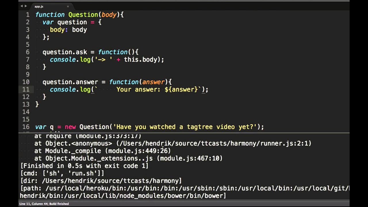 Es6 Class Syntax Intro Youtube