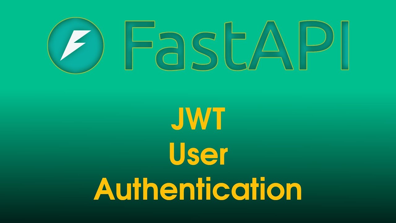 Fastapi Tutorial Jwt Authenticate User Part 23 Youtube