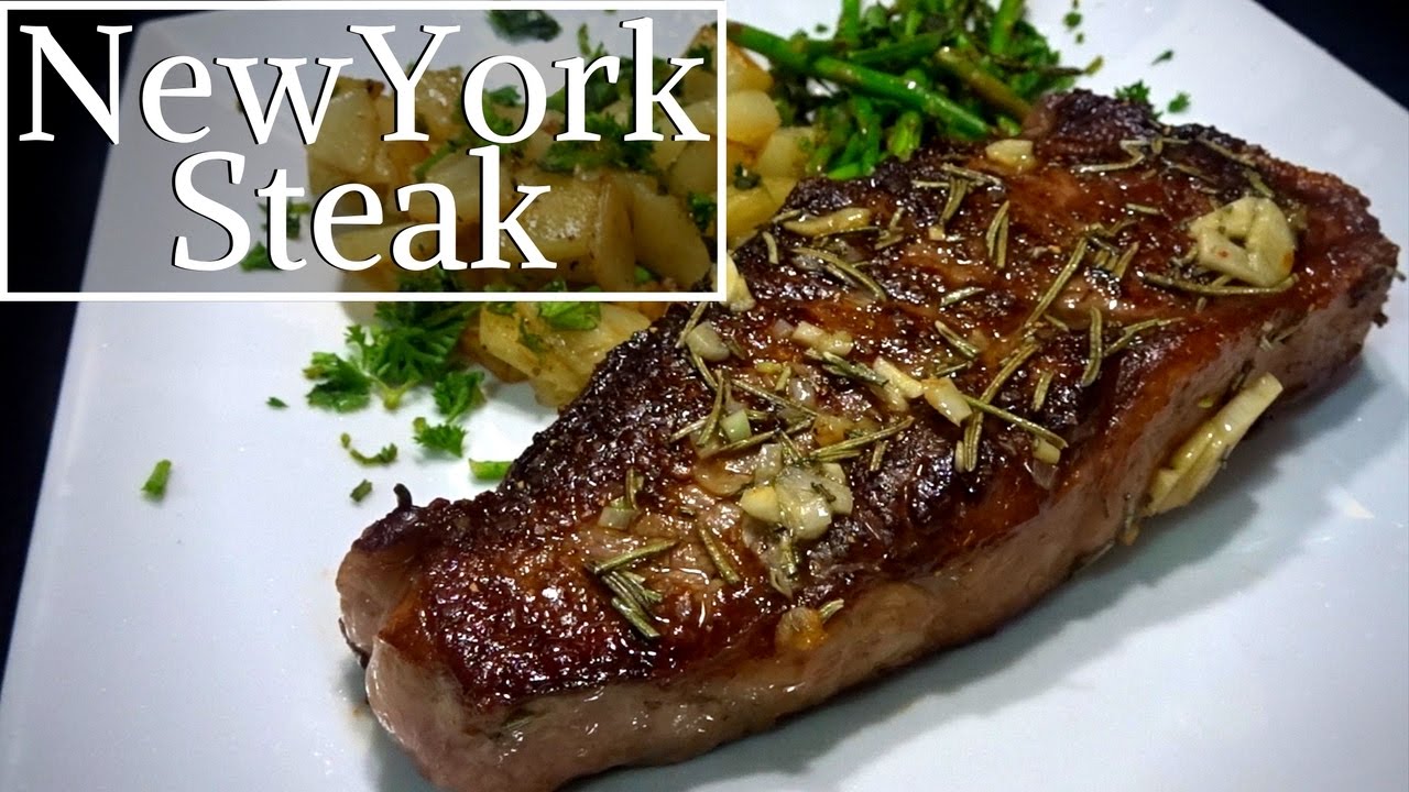 Corte De Carne En Sartén New York Steak La Capital Youtube