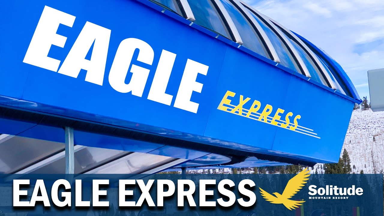 Usa Solitutde Ski Resort In Utah Ikon Pass Eagle Express Lift In