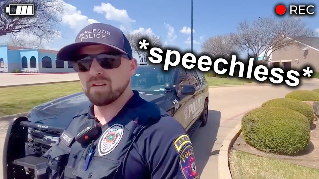 Epic Id Refusal Leaves Scared Cops Speechless First Amendment Audit