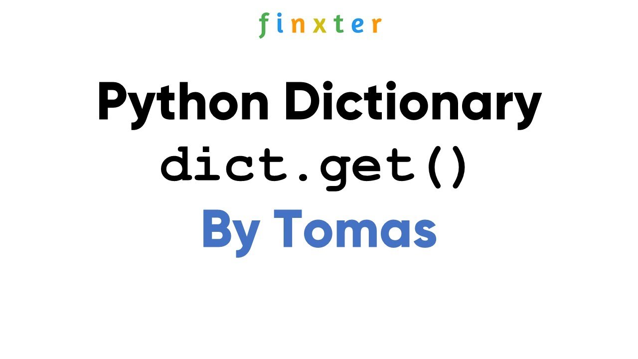 Python Dict Get Method Youtube