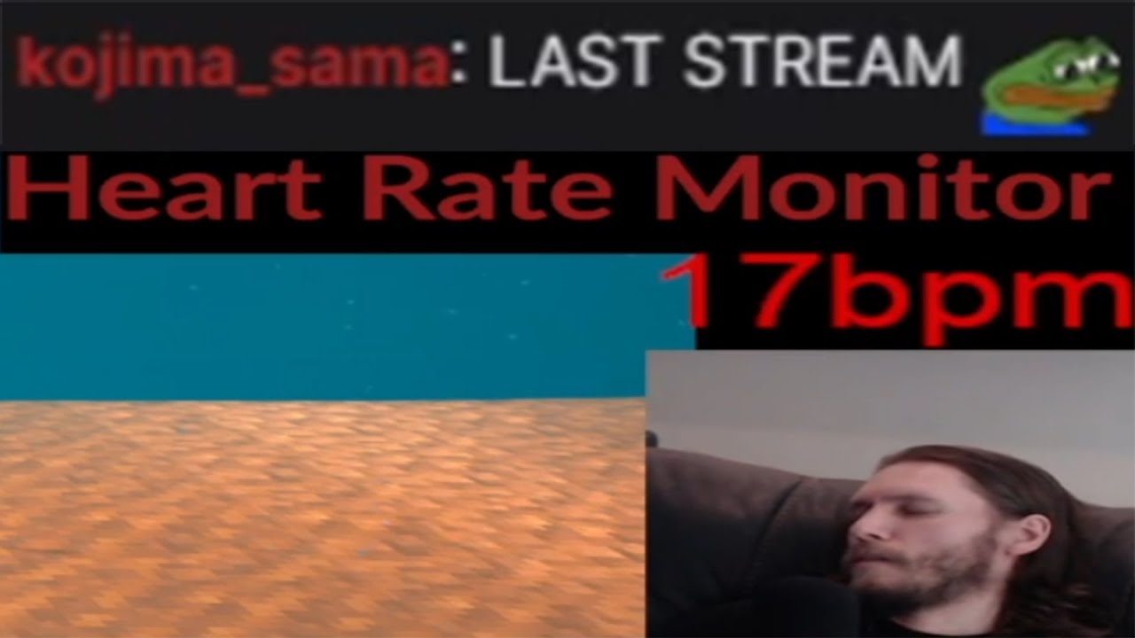 Jerma Almost Dies On Stream Again Heart Rate Monitor Bit Youtube