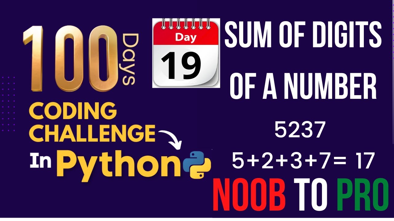 Day 19 100 Days Coding Challenge In Python Python Programs
