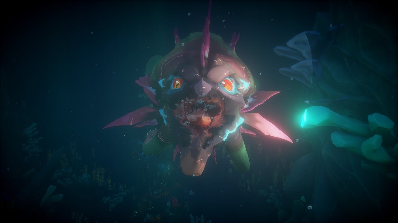 Sea Of Thieves Kraken Close Up Youtube