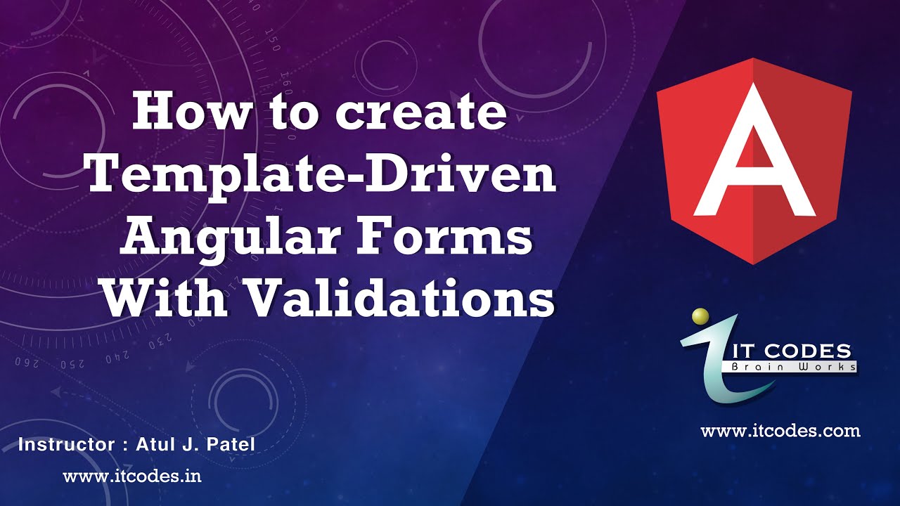 Template Driven Form In Angular Angular Forms Angular Tutorial On