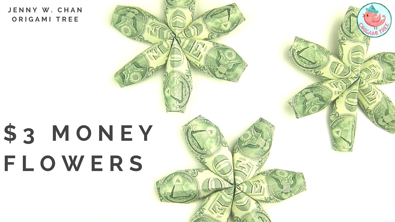 Flower Money Fold At Mary Aplin Blog