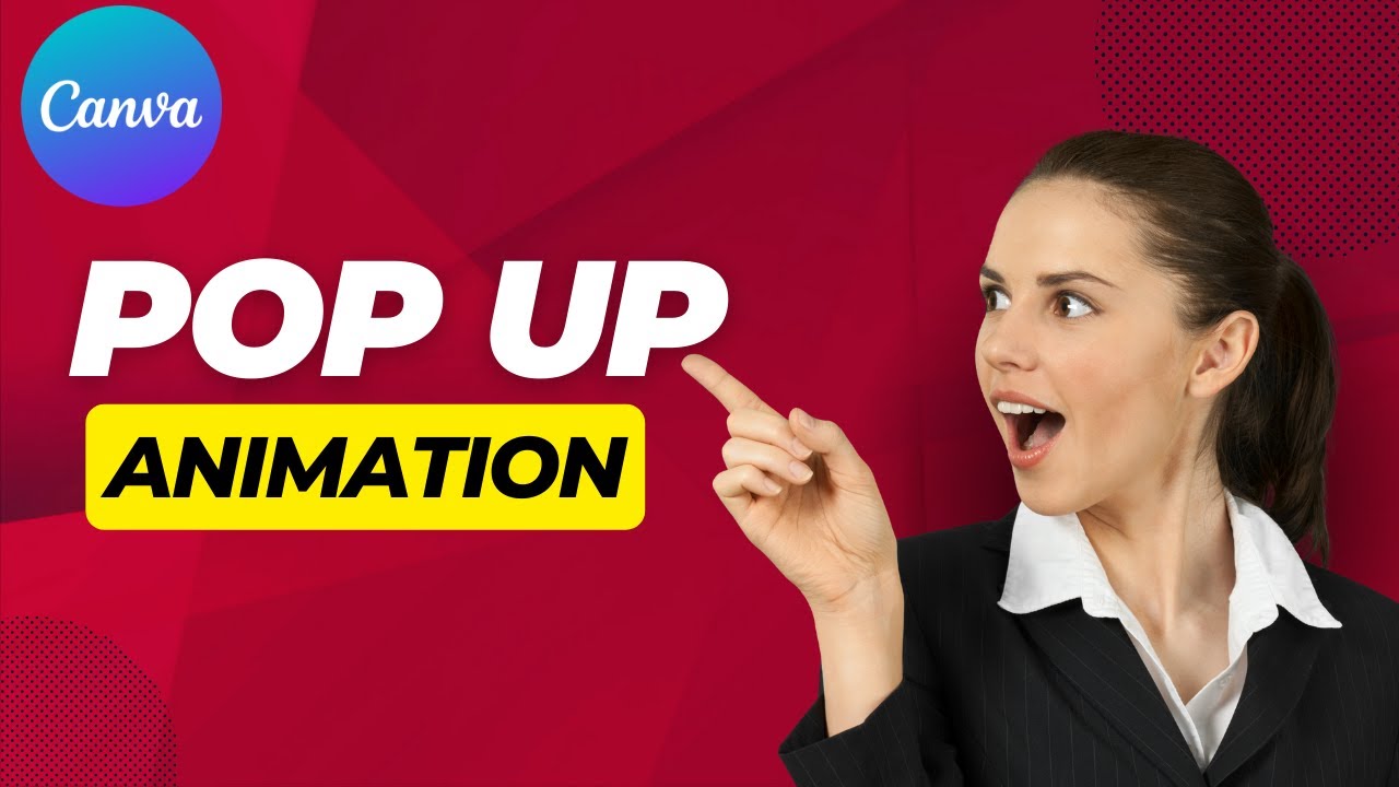 Create Stunning Pop Up Animations In Canva Youtube