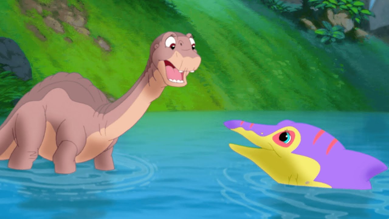 Pie Pequeño Conoce A Mo El Dinosaurio Acuático En Busca Del Valle