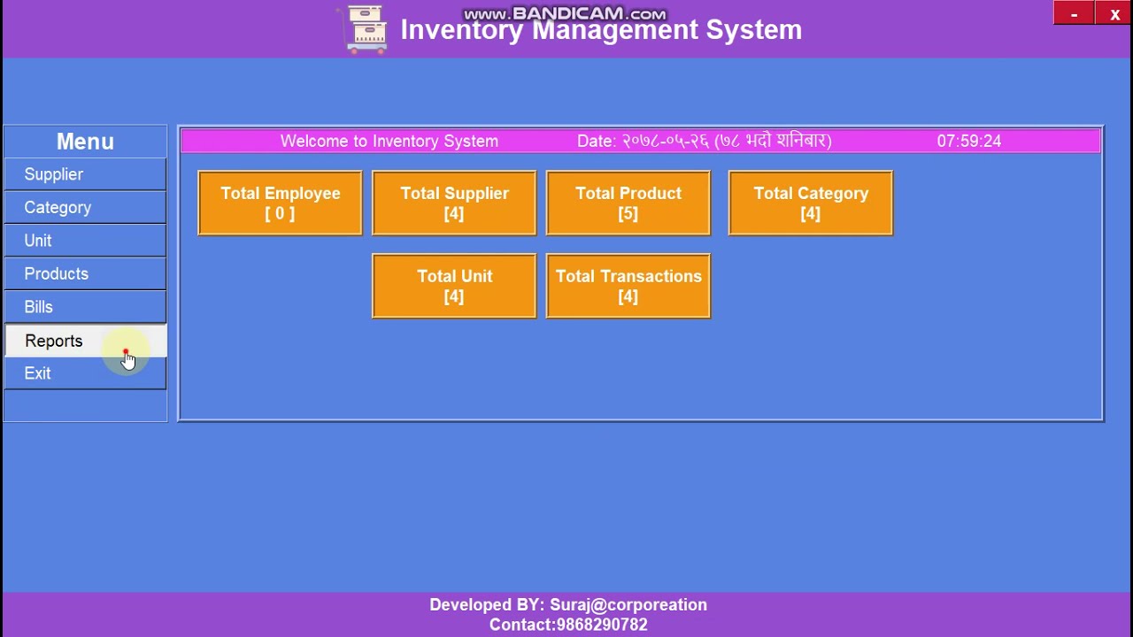 Inventory System Using Python Tkinter Full Demo Youtube
