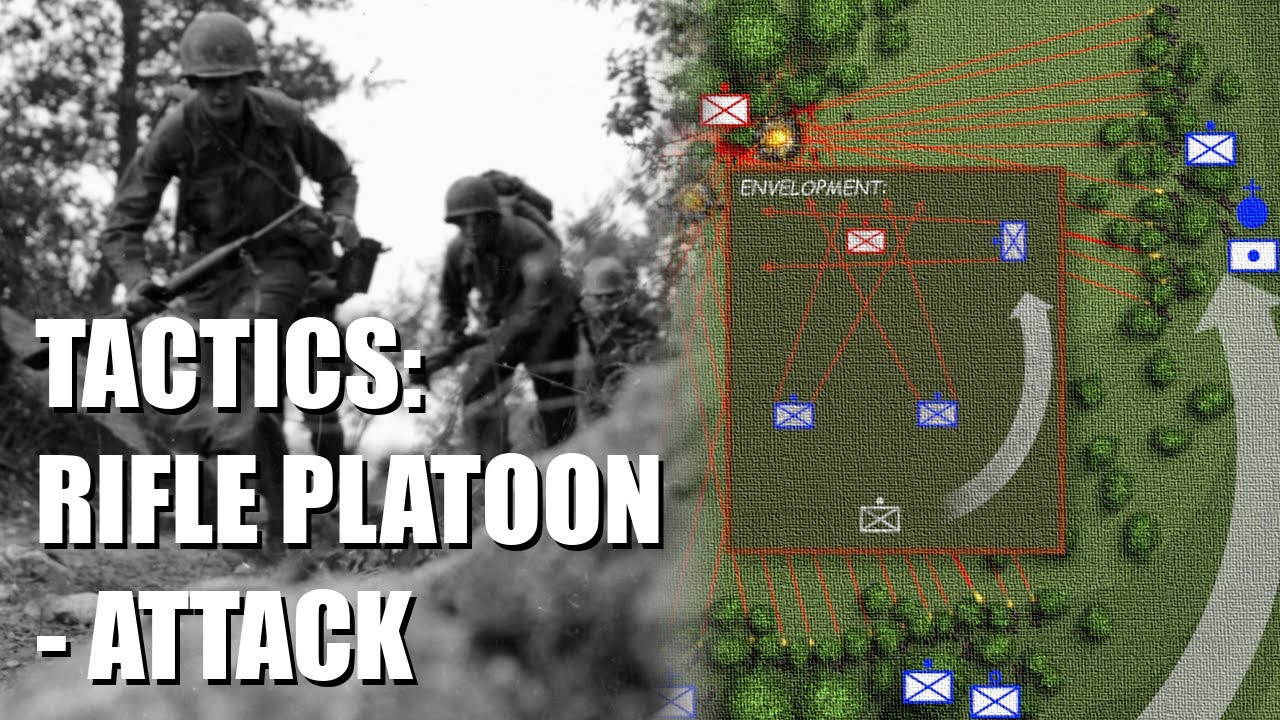 Tactics Of The Wwii U S Army Infantry Rifle Platoon Attack Youtube