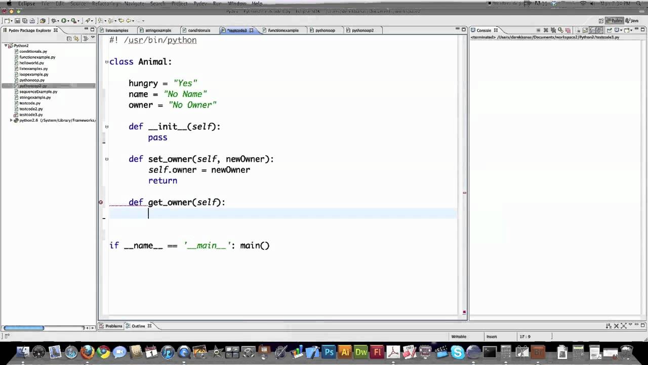 Python 2 7 Tutorial Pt 7 Youtube