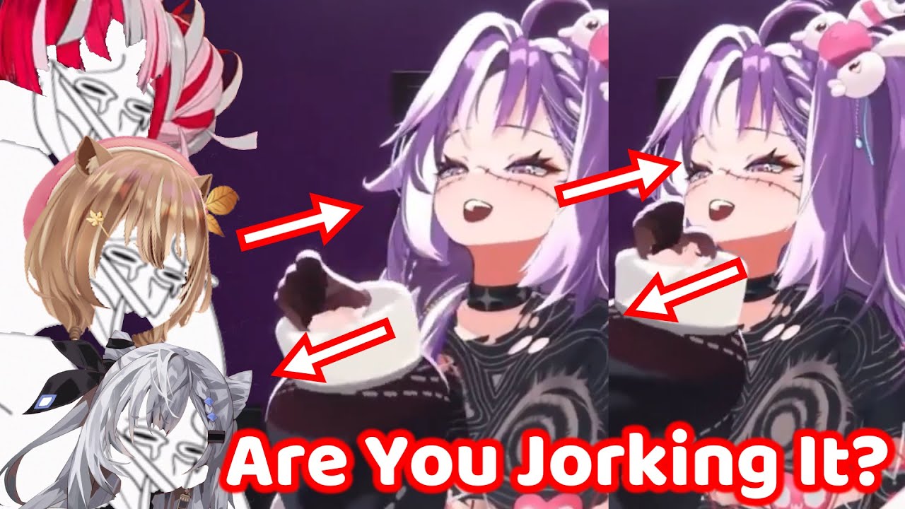Hololive Id Girls Can T Stop Laughing At Michi Sussy Hand Gesture In 3d