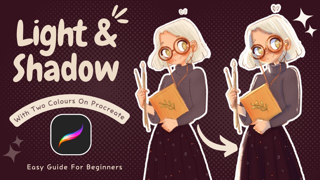 Easy Lighting And Shading Tutorial In Procreate For Beginners 2