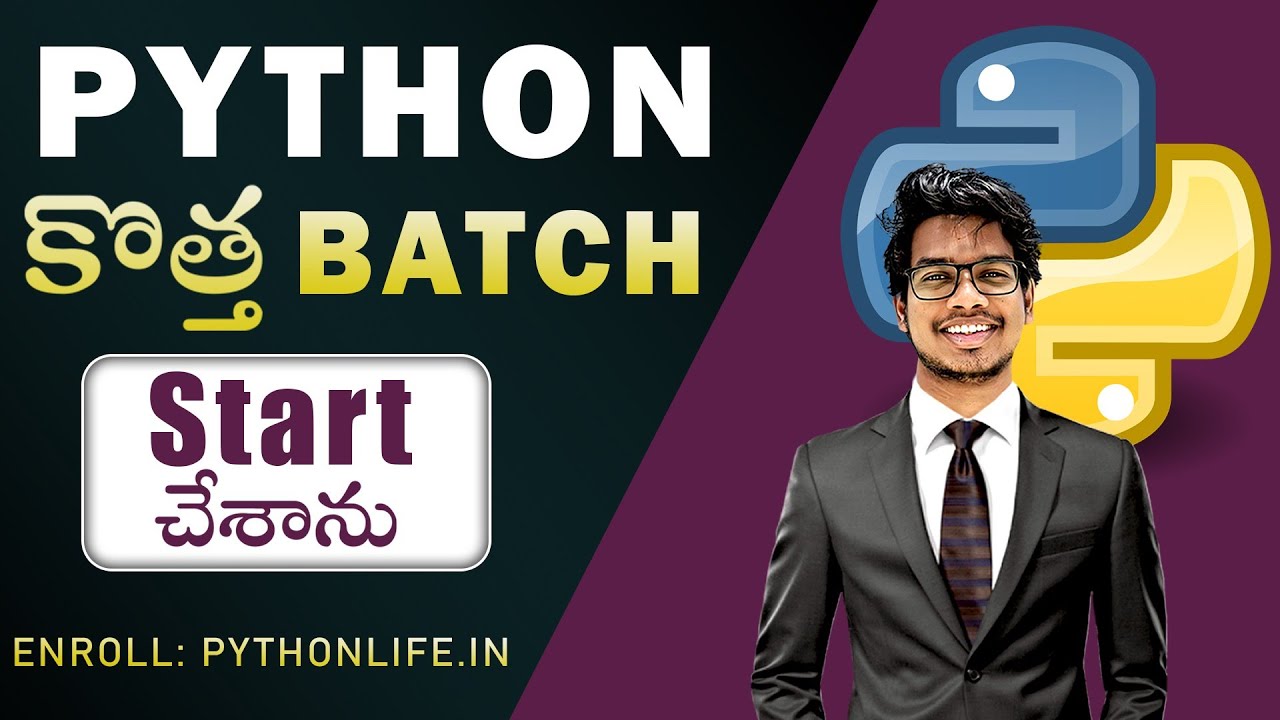 Pythonlife Python Course In Telugu Basic To Advance Python