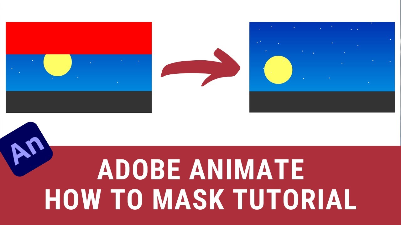 Adobe Animate How To Mask Tutorial Youtube
