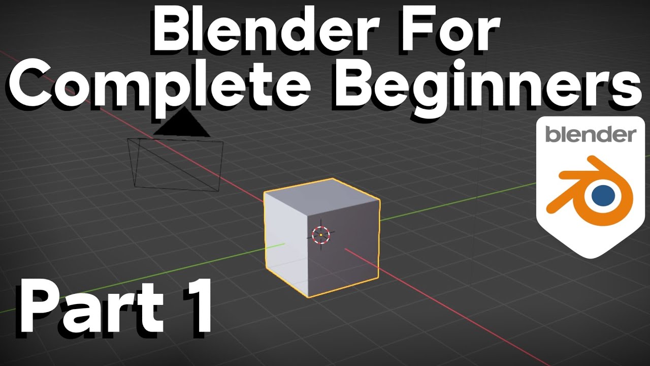 Blender Beginner Tutorial Part 1 User Interface 22 Blender