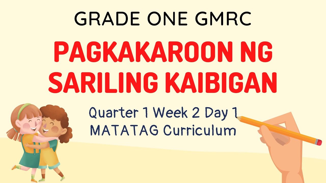 Cg Matatag Curriculum Grade 4 Gmrc Exemplar