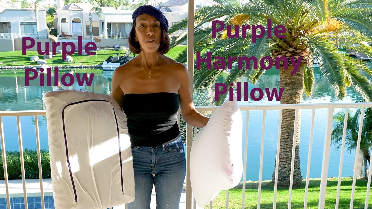 Purple Harmony Pillow Vs The Purple Pillow Review Youtube
