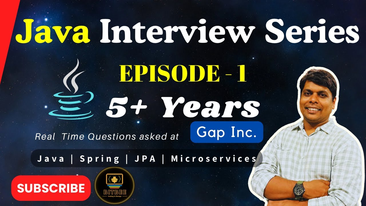 Episode 1 L Java Interview Series 5 Years Youtube