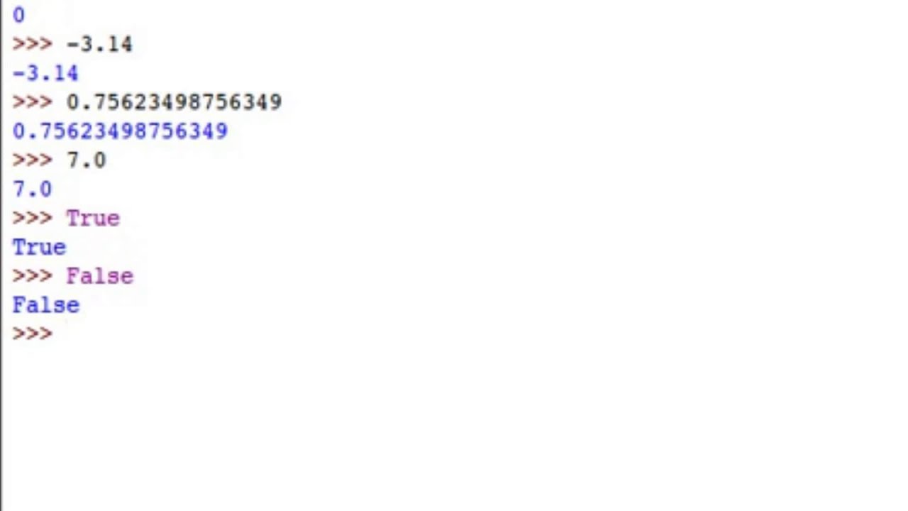 Python 02 Data Types Youtube