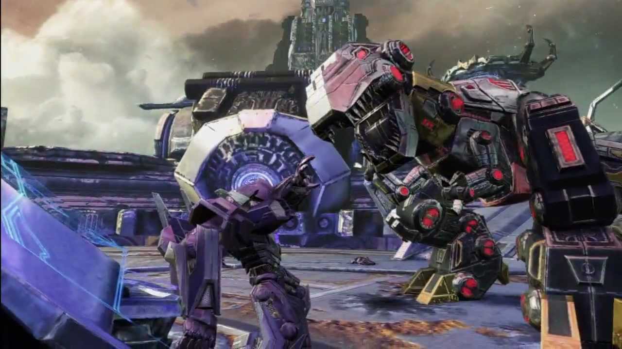Transformers Fall Of Cybertron Grimlock Vs Shockwave Transformers