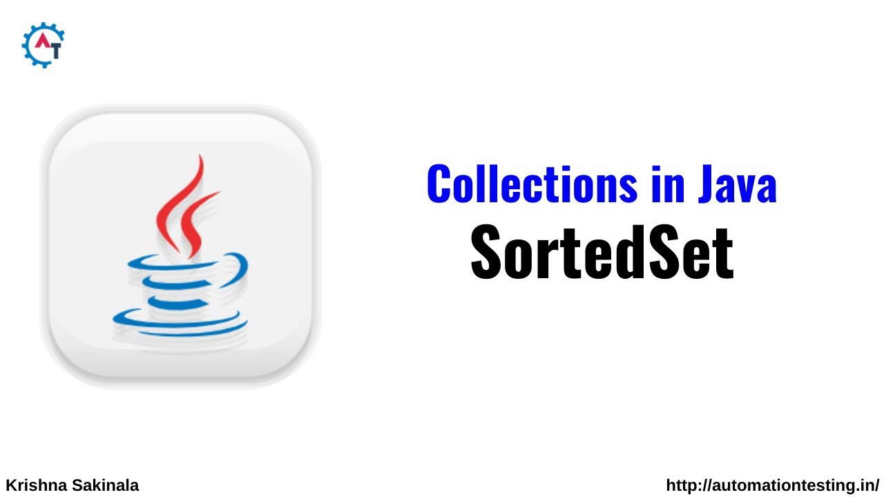 Sortedset In Java Java Collections Collection Framework Java