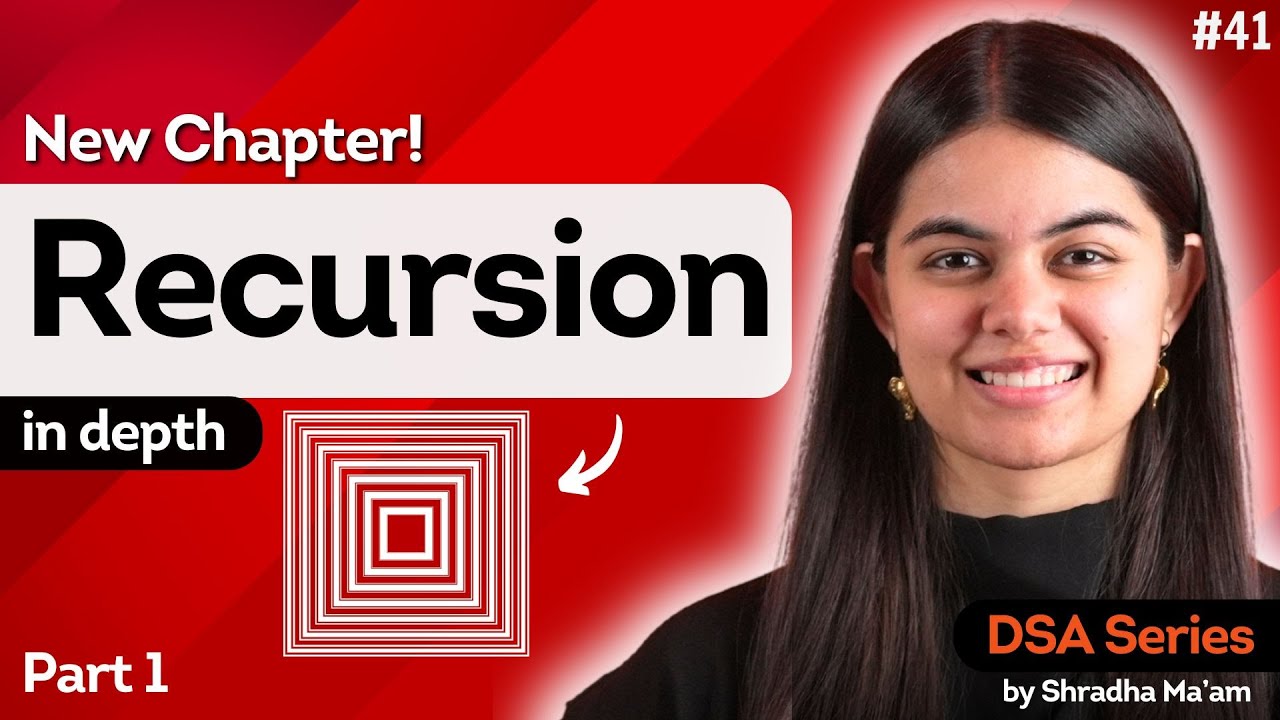 Recursion Tutorial Basics To Advanced Part 1 Youtube