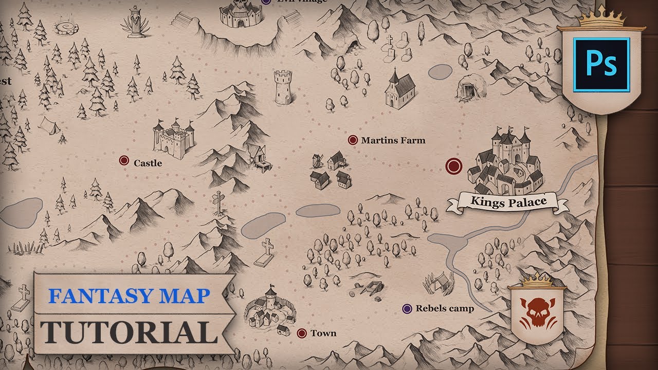 Fantasy Map Creator Tutorial Youtube