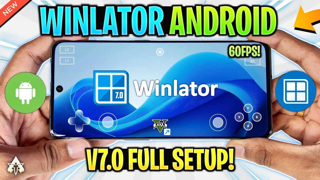 New рџ ґ Winlator Android V7 0 Official Setup Best Settings Gameplay
