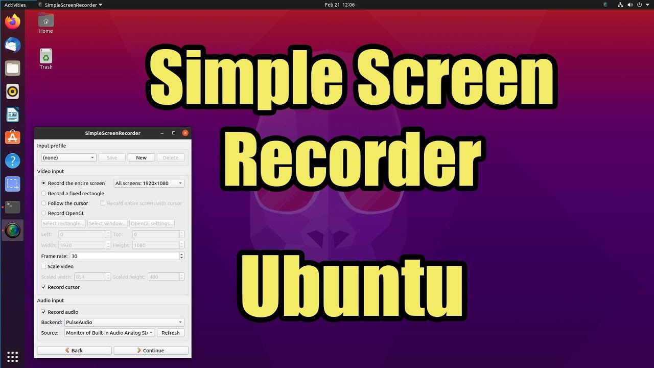 Screen Recorder Download Ubuntu At Adelina Thompson Blog