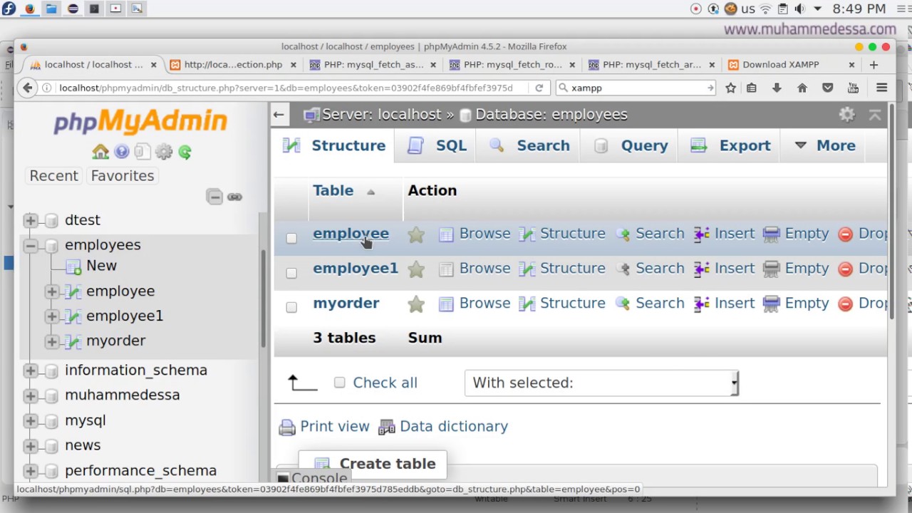 3 Php Mysql Connect Database Youtube