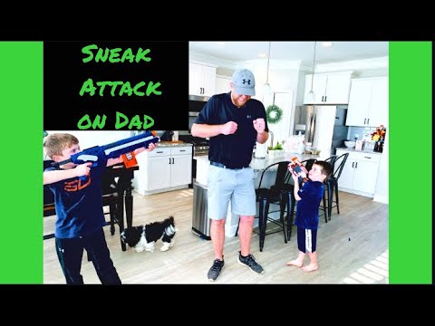 Sneak Attack On Dad Youtube